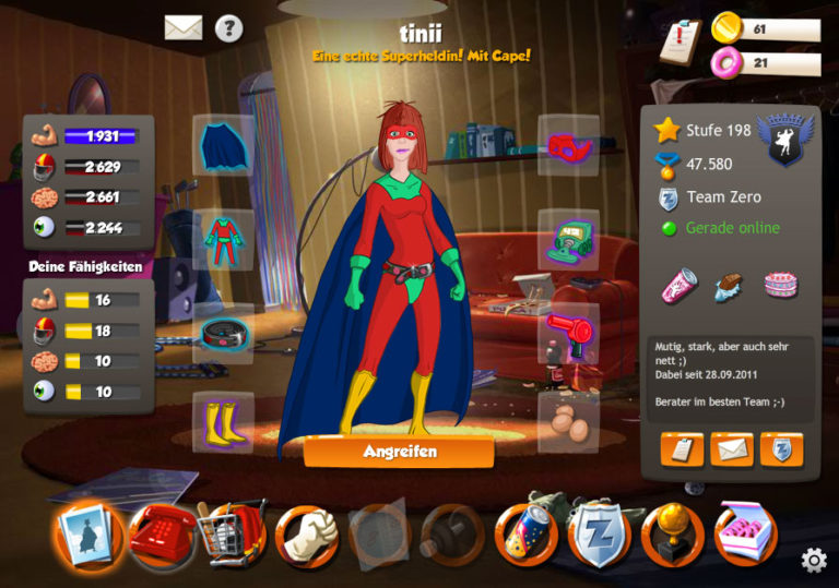 Hero Zero – Kostenloses Superhelden Browsergame MMO Rollenspiel ...