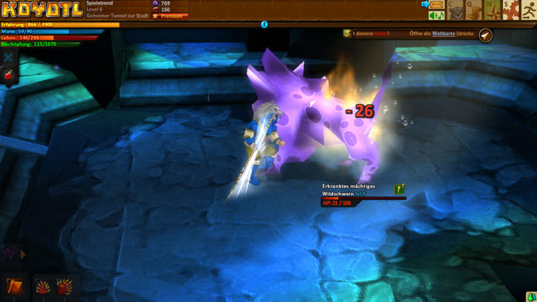 Koyotl – Kostenloses 3D Action Rollenspiel Online-Browsergame – Spieletrend