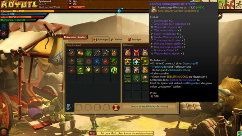 Koyotl – Kostenloses 3D Action Rollenspiel Online-Browsergame – Spieletrend